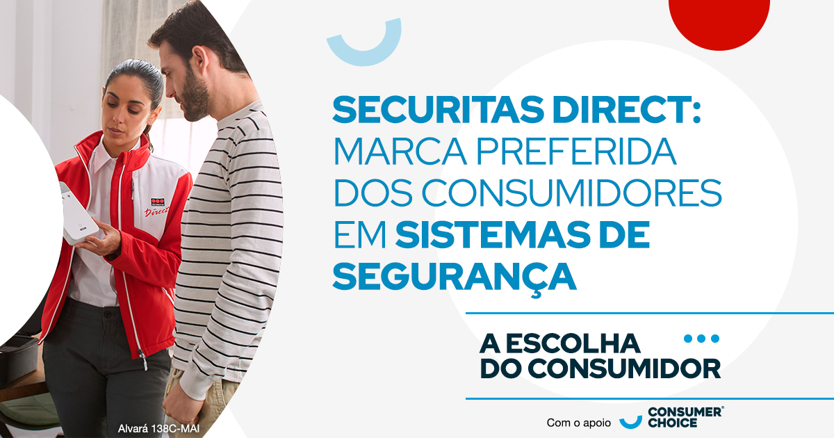 Securitas Direct: marca preferida dos consumidores em Sistemas de Segurança