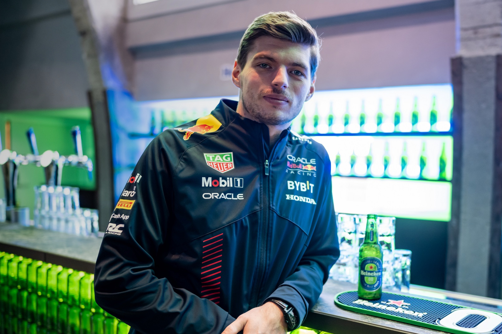 Bicampeão mundial Max Verstappen é o novo embaixador da Heineken 0.0