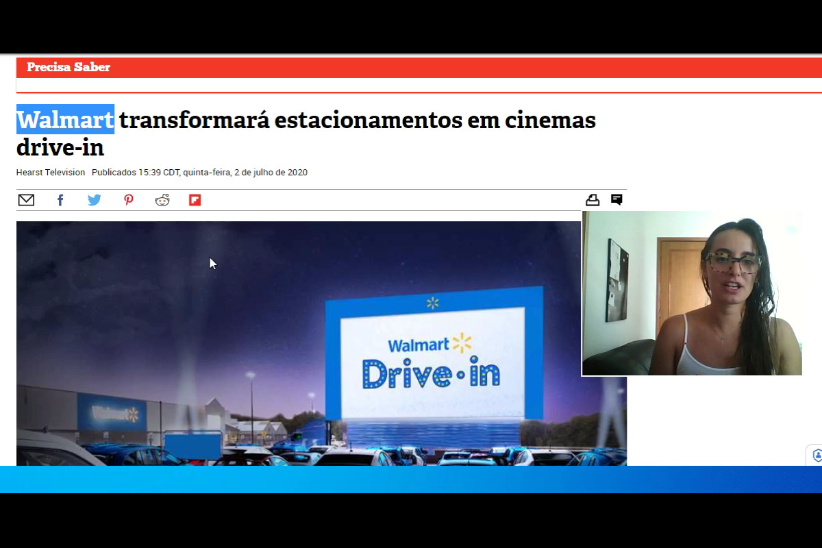 Walmart vai transformar estacionamentos em cinemas drive-in