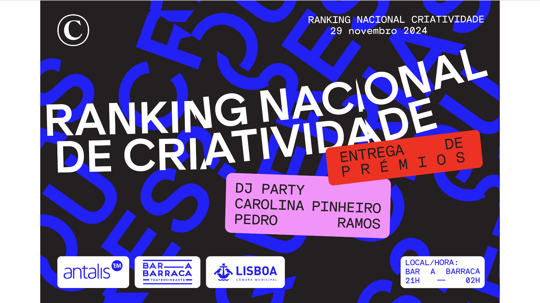 Evento - Festa Ranking Nacional de Criatividade CCP 2024