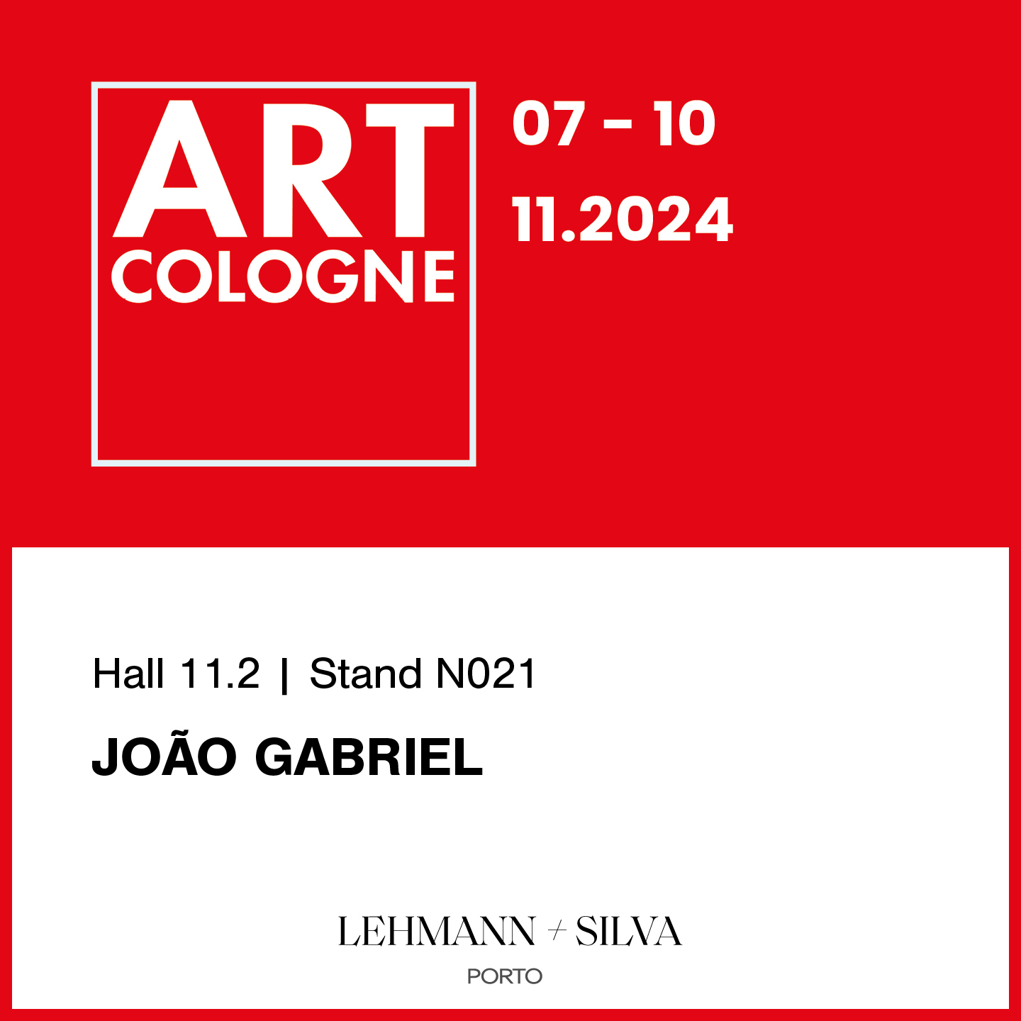 LEHMANN- Notícia - Art Cologne 2024
