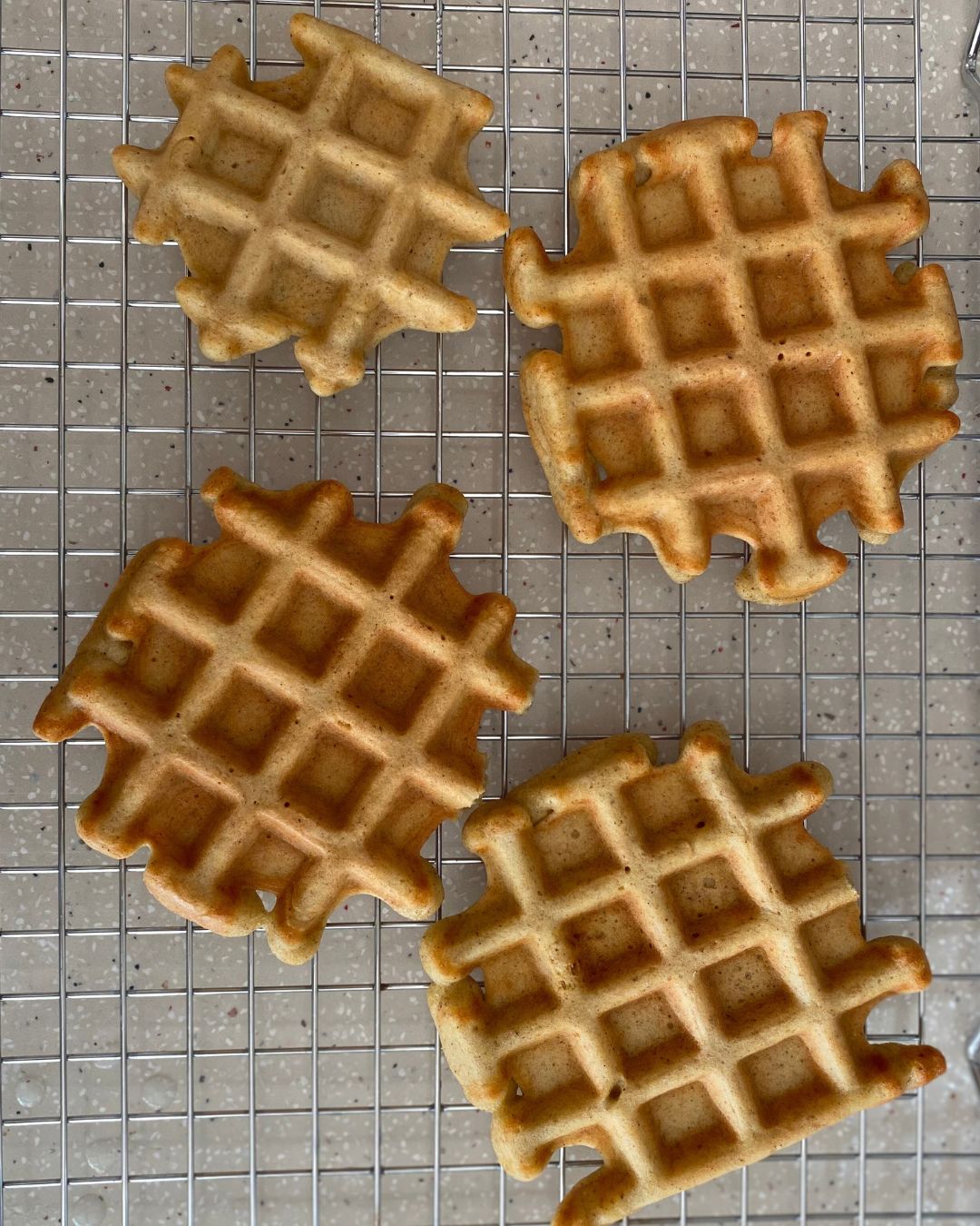 Comida de Bebé - Receita - Waffles de iogurte