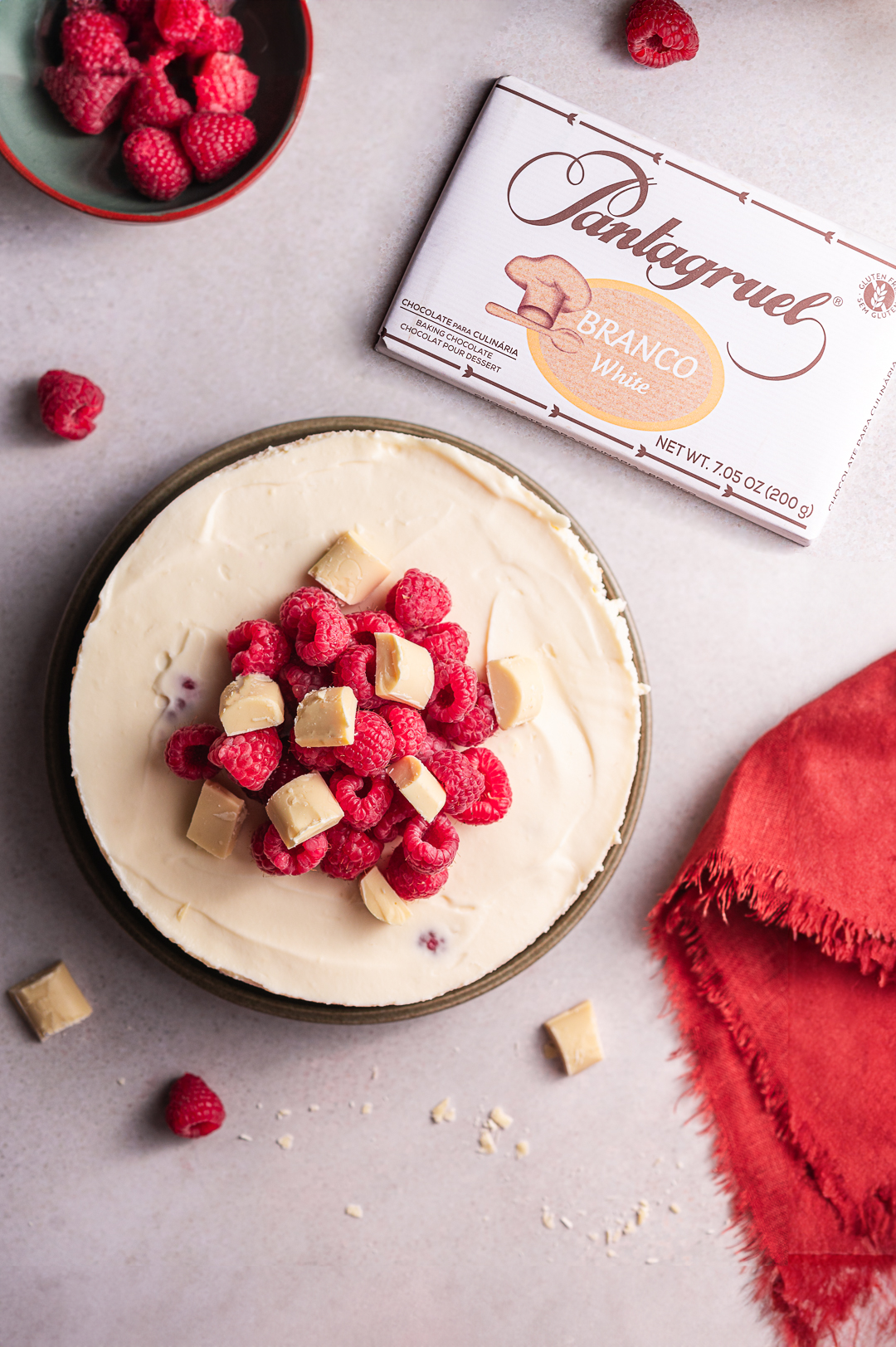 Receitas - Cheesecake de Chocolate branco e frutos vermelhos