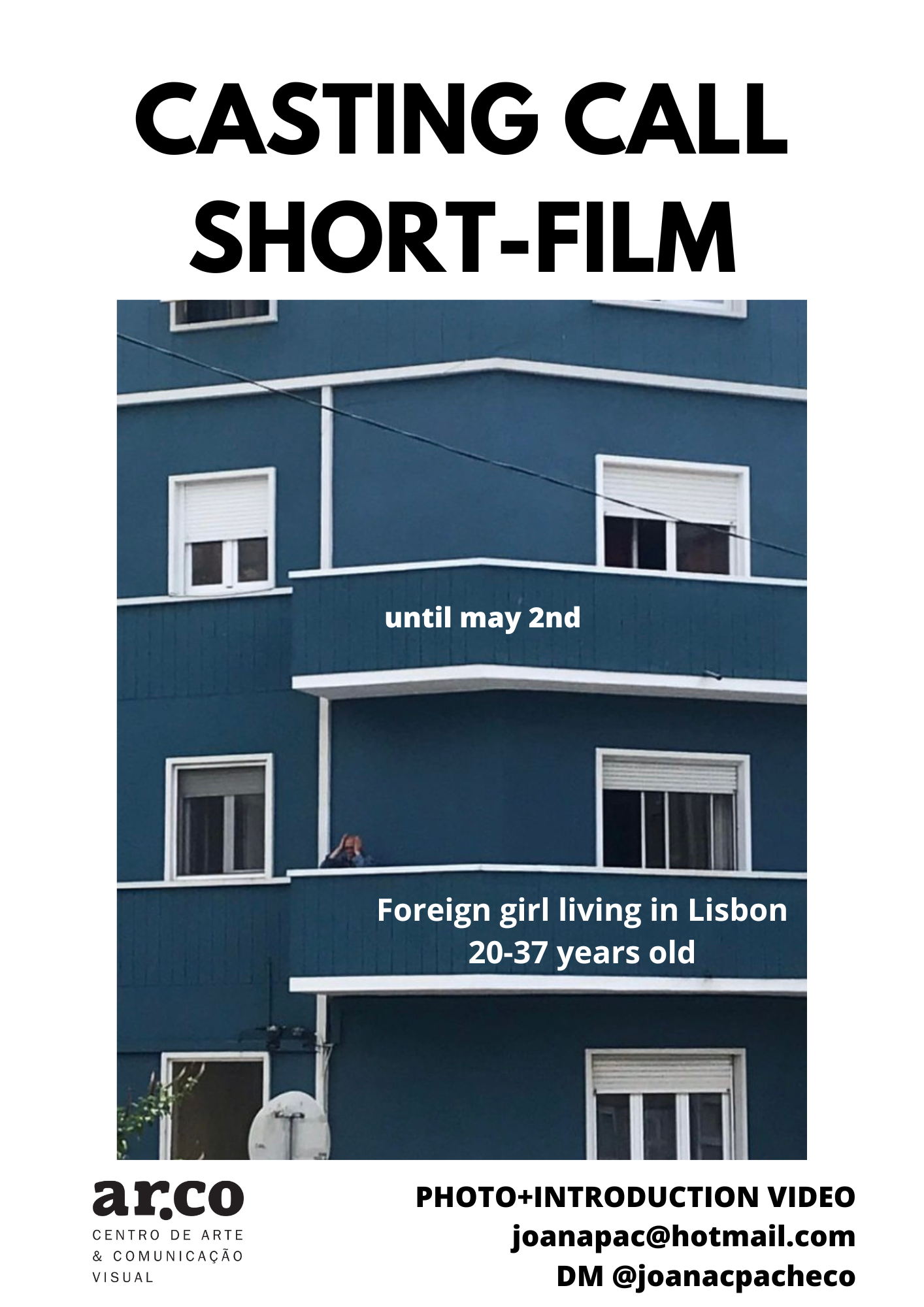 Classificado - Casting Call - Foreign Girl Living in Lisbon