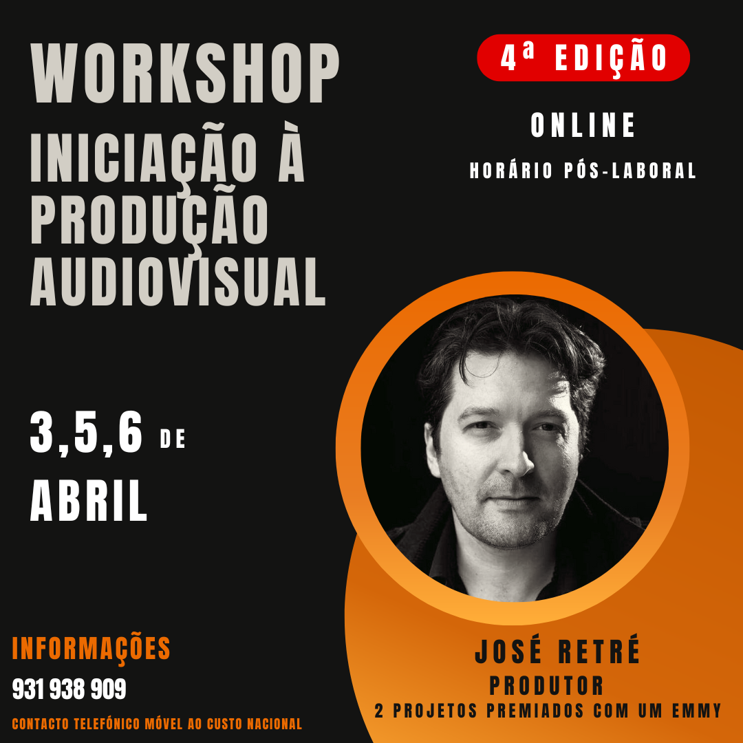 Classificado - Workshop Iniciação à Produção Audiovisual - 4ª edição