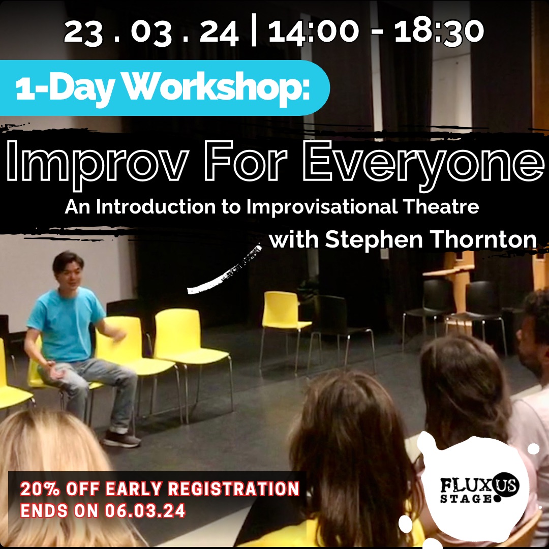 Classificado - Workshop with Stephen Thornton: IMPROV FOR EVERYONE, an Introduction to ...
