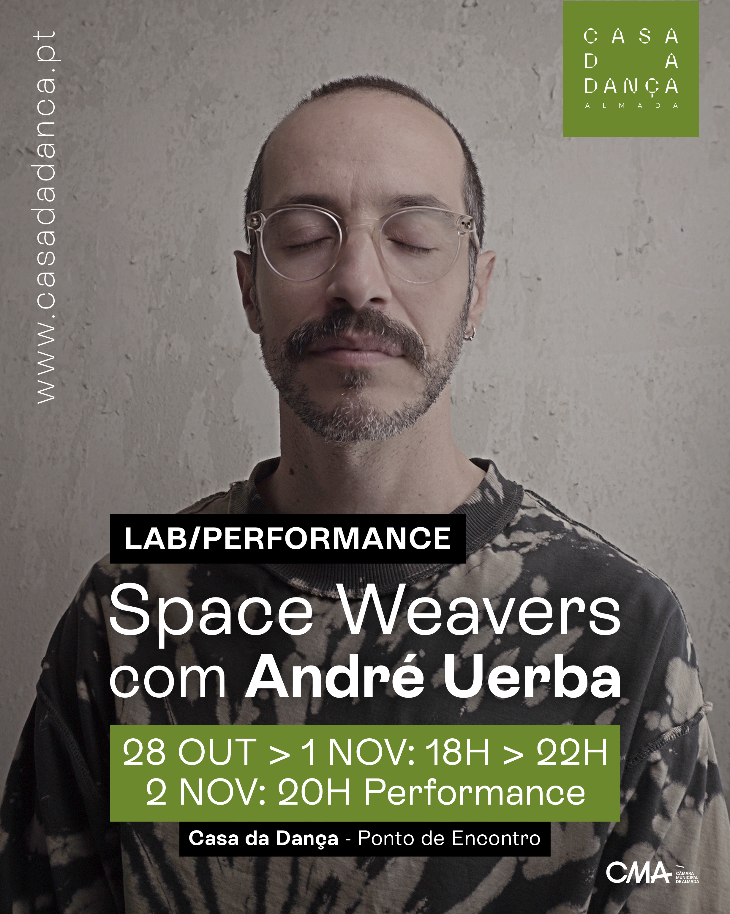 Classificado - LAB/ PERFORMANCE "SPACE WEAVERS" com André Uerba