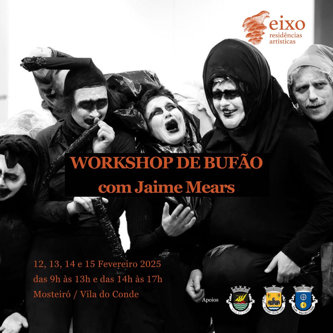 Classificado - Workshop de Bufão com Jaime Mears