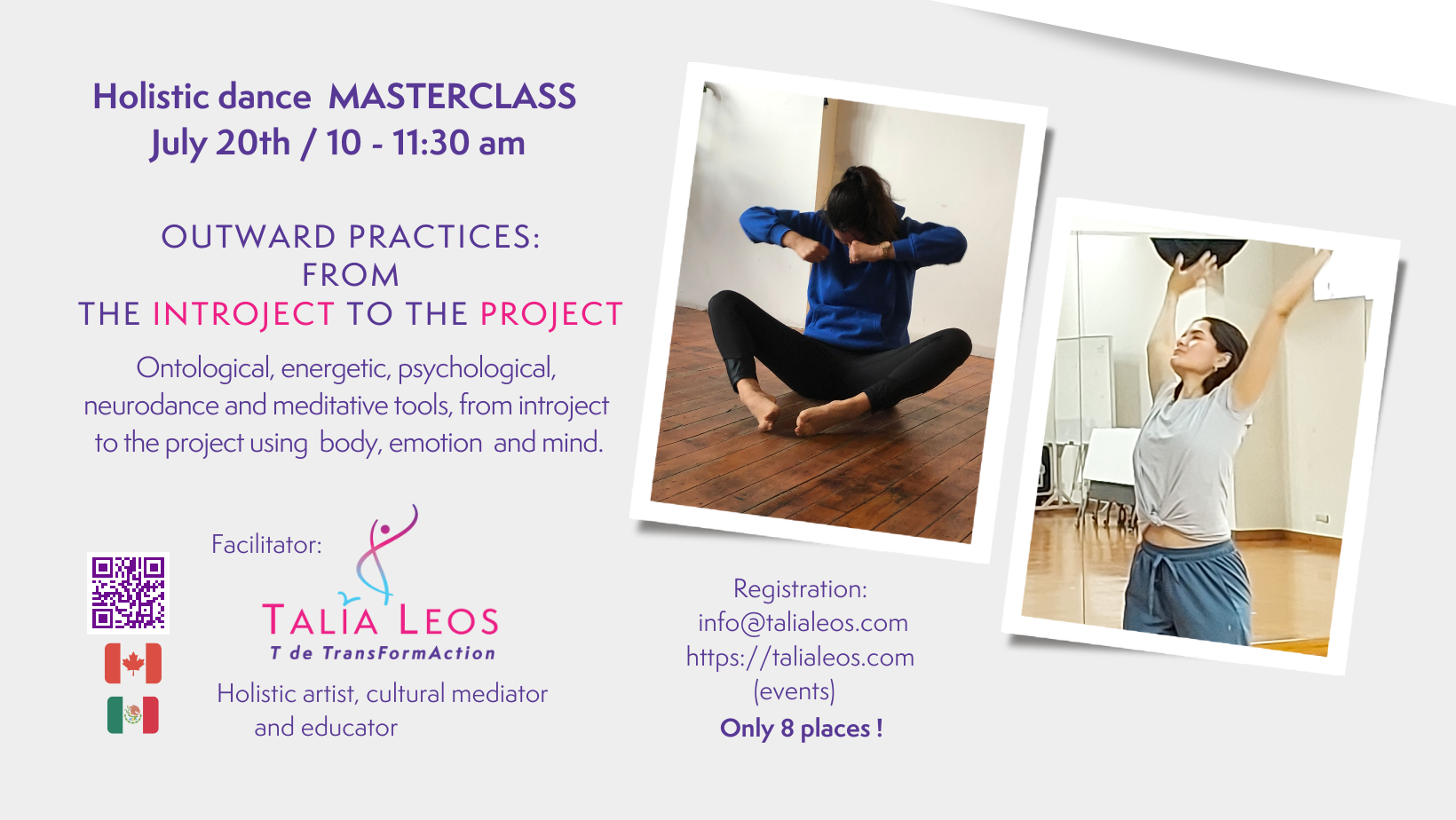Classificado - Dance holistic masterclass : Outward practices: From the ...