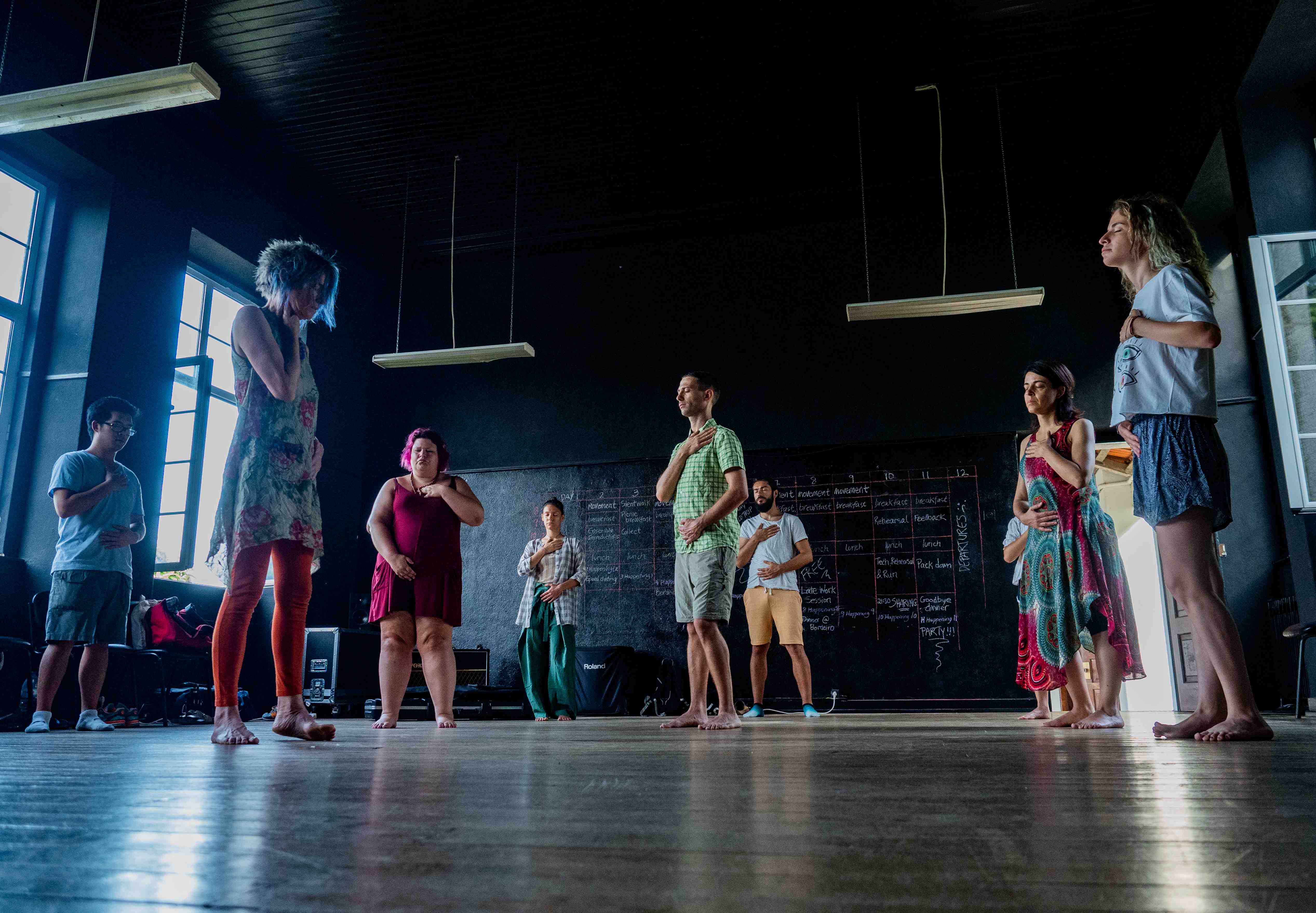 Classificado - The Embodied Voice - Voz, Movimento, Improvisação