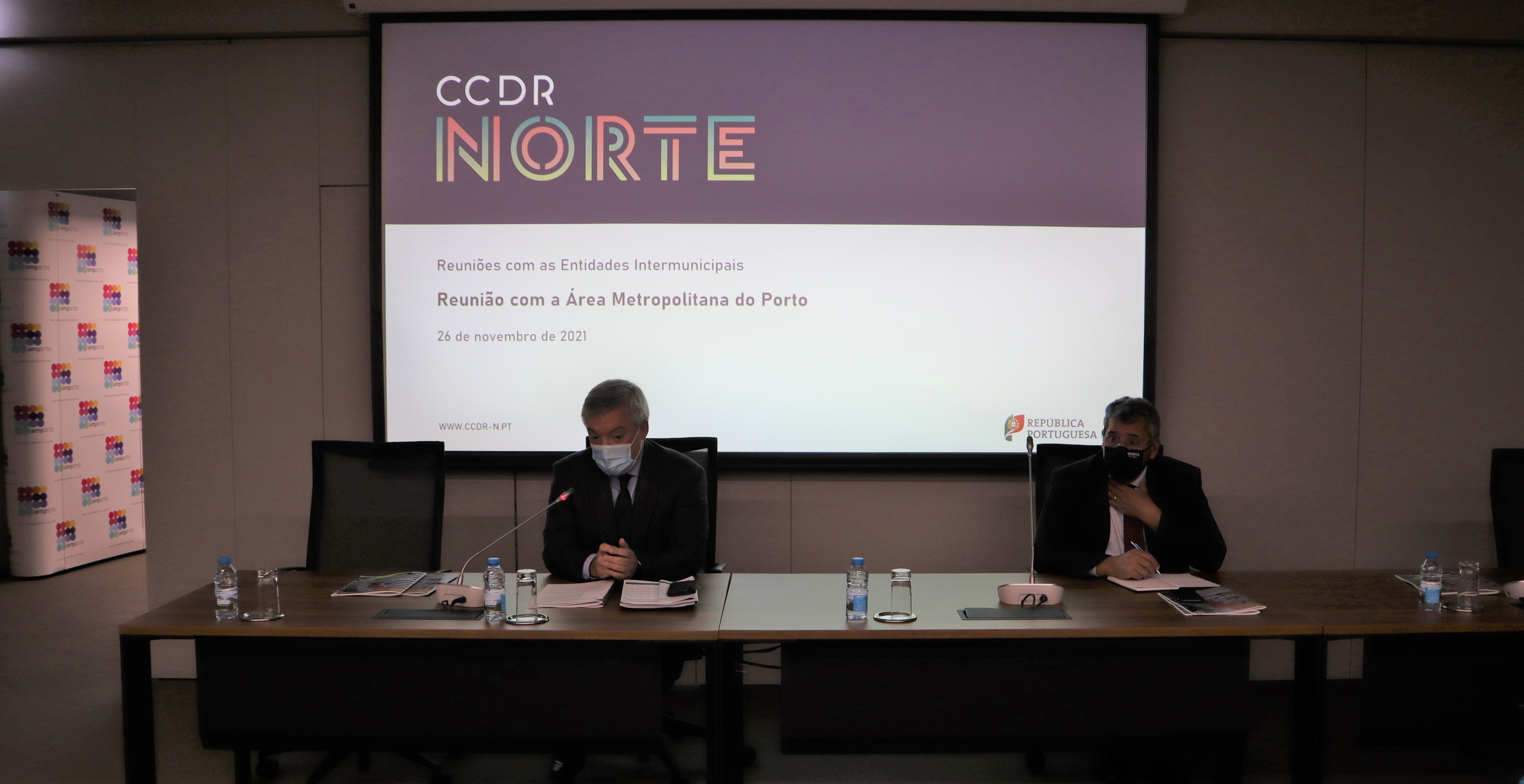 Notícia - AMP reúne com CCDR-Norte