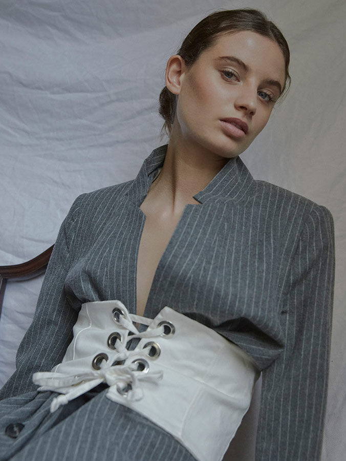 Lola Florez is photographed in Paris by Yan&Céline