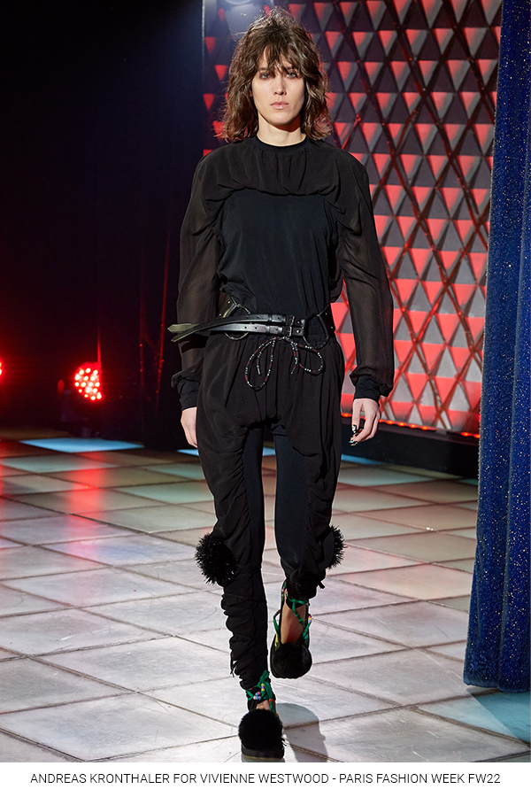 Ana Veloso for Andreas Kronthaler for Vivienne Westwood at Paris ...