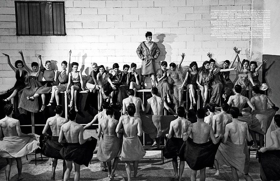 Miguel Vital, Lucas Ribeiro and Beatriz Marxen in editorial for Vogue ...