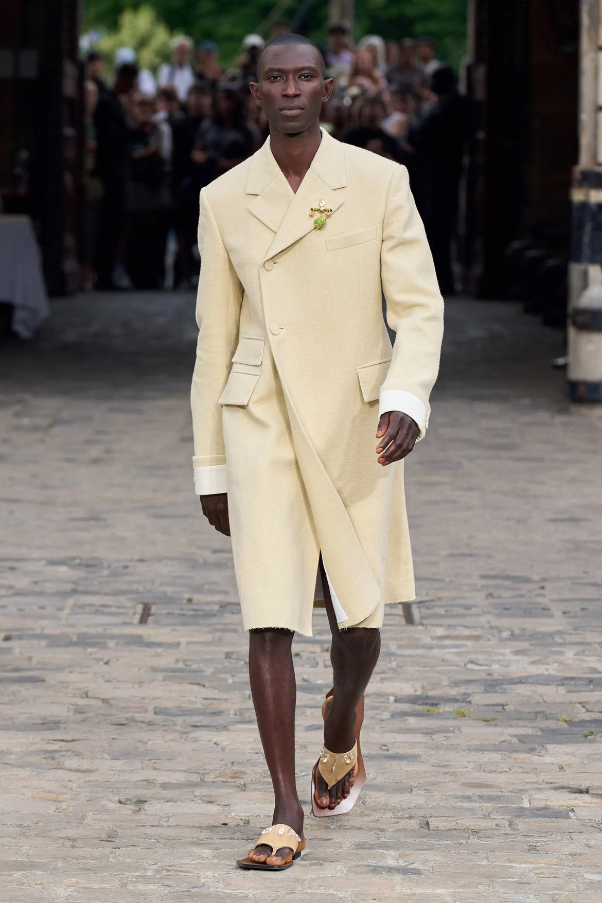 Fernando Cabral and Armando Cabral walk for Wales Bonner at Paris ...
