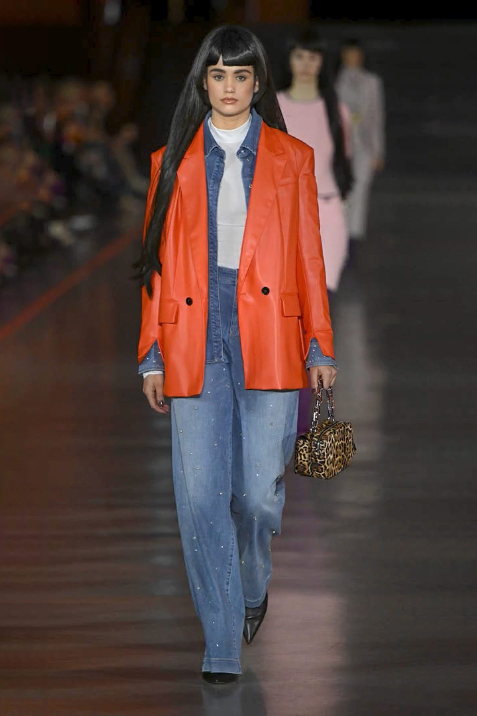Beatriz Marxen walking for Marc Cain at Berlin Fashion Week