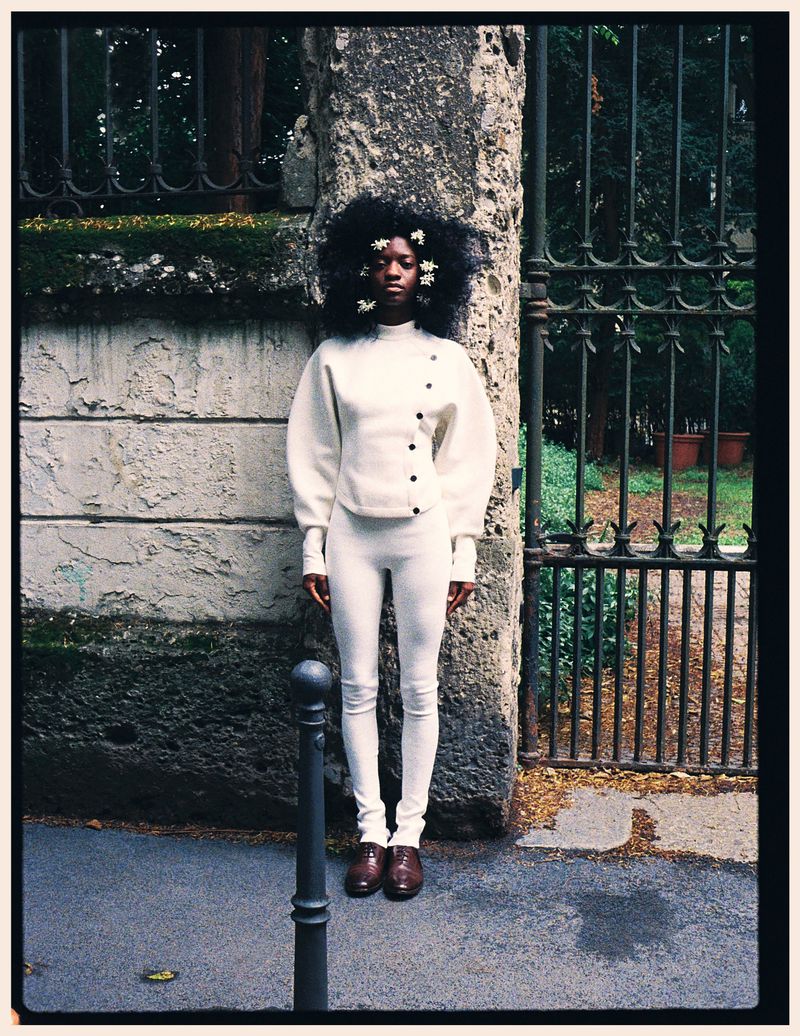 Naize in Vogue editorial