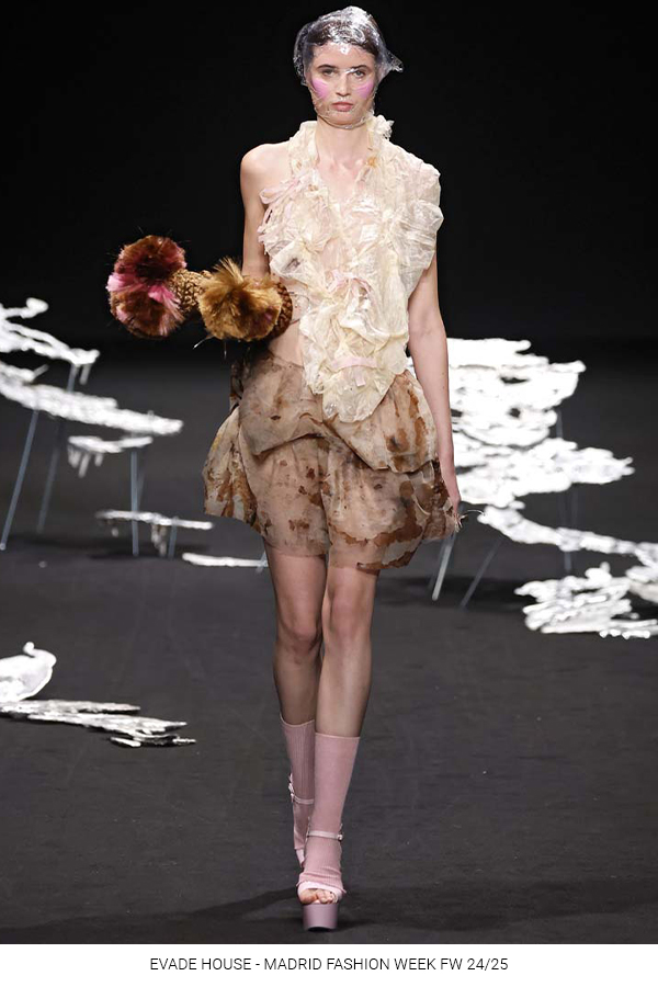 Lola Florez walked at Madrid Fashion Week FW 24/25
