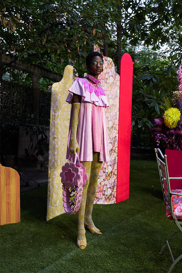 Naize for Shuting Qiu at Milan Fashion Week SS23