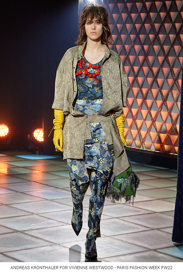 Ana Veloso for Andreas Kronthaler for Vivienne Westwood at Paris ...